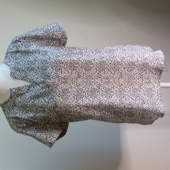 The Limited | Tops | The Limited Small Polyester Tunic Top In White And ...